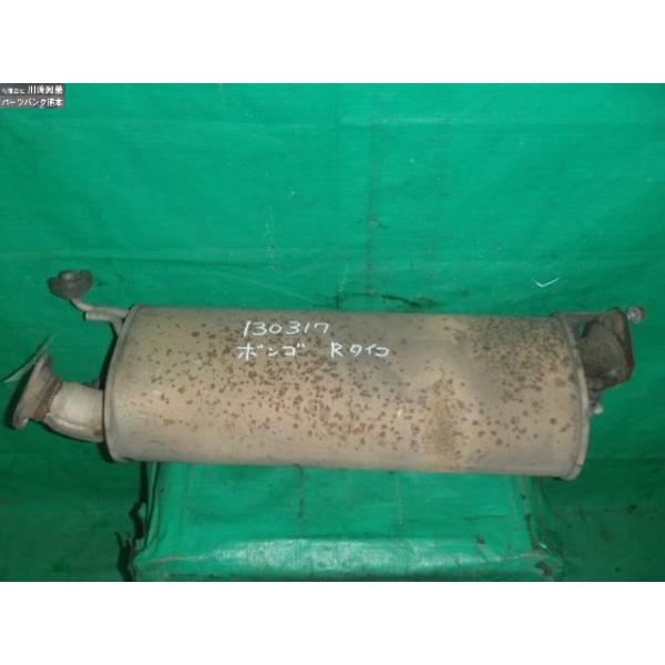**** 商品説明を必ずご確認ください ****部品管理番号：000013031722300メーカー純正品番：RFE2-40-100部品名：エキゾーストセンターマフラー部品区分：リサイクル品車名：ボンゴ車両タイプ名：4DBOXバン通称型式：...