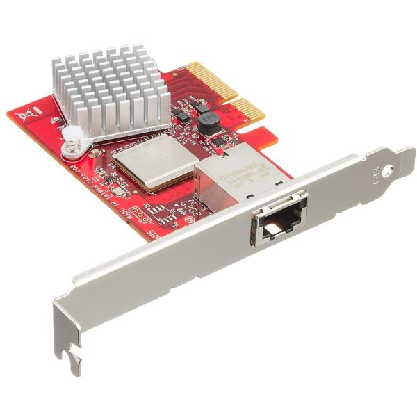 【製品仕様】メーカー：玄人志向型番：GbEX-PCIEインターフェース：PCI Express 2.0 x4LAN規格：10GBASE-T / 1000BASE-T / 100BASE-Tポート：RJ-45×1チップセット：Aquantia...