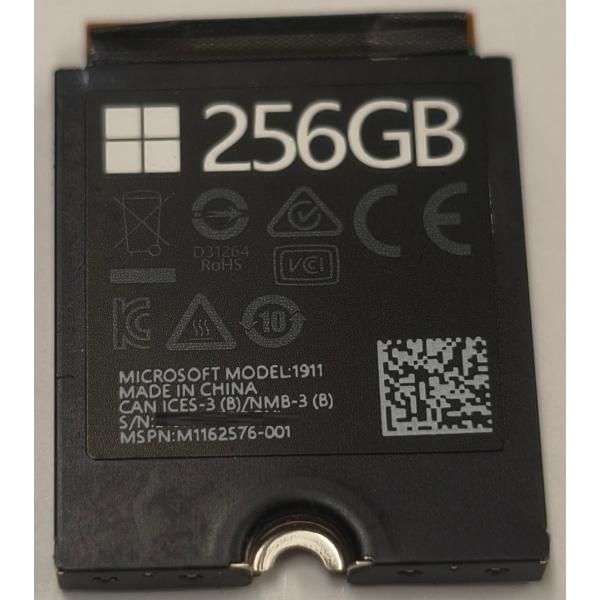 ■【Microsoft純正】 256GB M.2 NVMe SSD 2230サイズ Model: 1911 Surface Pro 1960 互換 高速 ストレージ 【正常動作確認済み】■安心 全品正常動作確認済み♪■小型ノートパソコンや小...