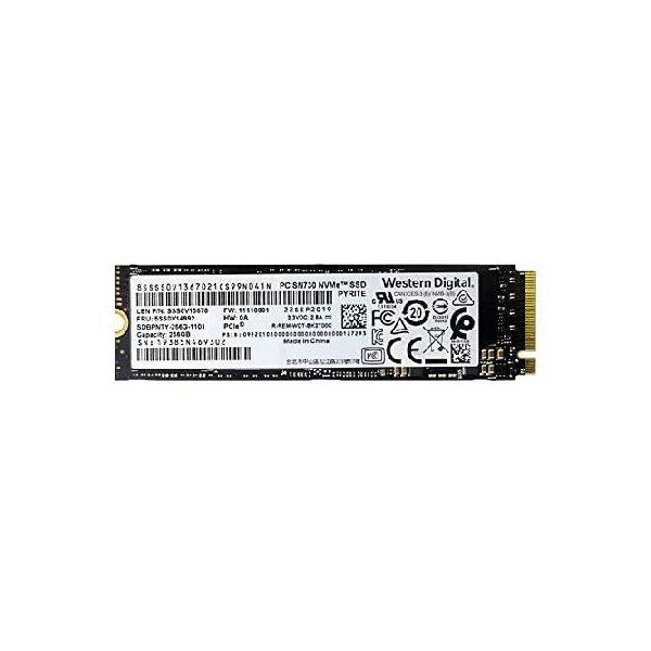 ■【正常動作確認済】 WesternDigital PC SN730 NVMe SSD SDBPNTY-256G [M.2 Type2280 NVMe 256GB] 内蔵型SSD■小型ノートパソコンや小型ゲーミングデバイス用に重宝します♪M...