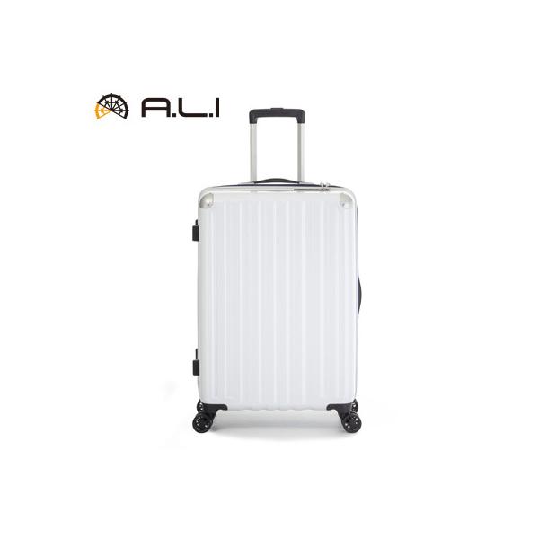 A.L.I ハードキャリーケース 6008 ALI-6008-24-WH ホワイト アジア・ラゲージ　※返品・交換不可爆買