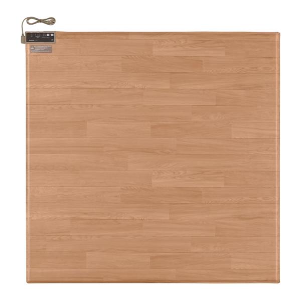 パナソニック 2畳相当 電気カーペット かんたん床暖 DC-2V5-MC 木目 ライトベージュ色 フローリングタイプ ホットカーペット Panasonic（パナソニック） 2畳相当 電気カーペット かんたん床暖 DC