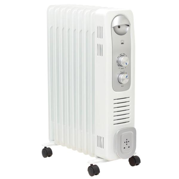 DBK オイルヒーター 3〜7畳用 DRC1009WS　※返品・交換不可