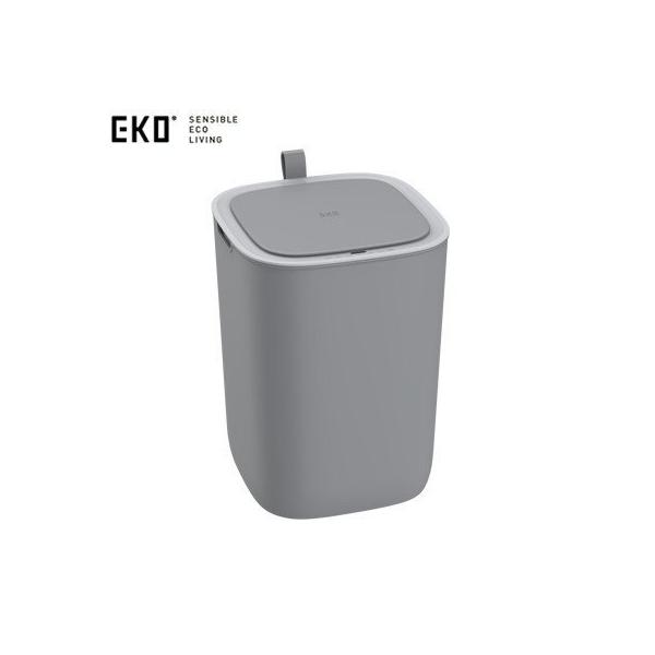 正規販売店 EKO ごみ箱 12L センサー 自動開閉 MORANDI SMART SENSOR BIN モランディプラスチックセンサービン EK6288-12L-GR グレー※返品交換不可爆買
