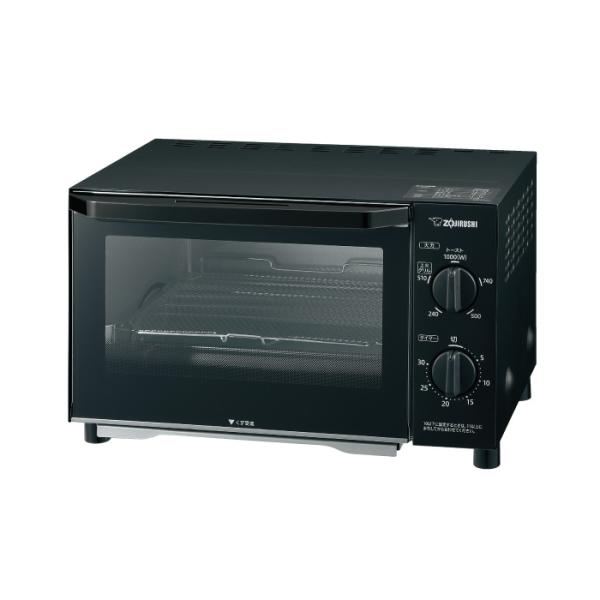 象印 こんがり倶楽部 オーブントースター 食パン2枚焼き EQ-AH22-BZ マットブラック