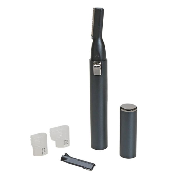 ロゼンスター メンズフェイスシェーバー FM-072 ネイビー【メール便】 多彩なアタッチメントで、マユの形づくりやウブ毛剃りに