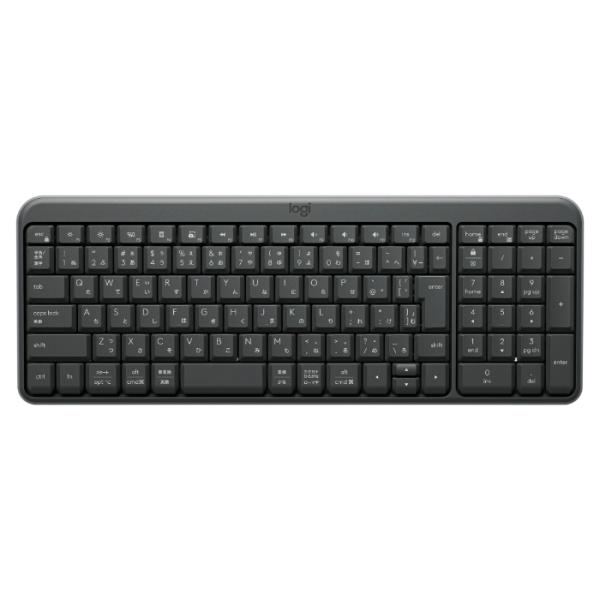 logicool ワイヤレスキーボード K250 Compact Bluetooth Wireless Keyboard ロジクール K250GR グラファイト ワイヤレス キーボード Bluetooth