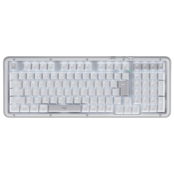 logicool メカニカルキーボード Alto Keys K98M ロジクール UniCushionガスケット構造 K98MOW オフホワイト メカニカル キーボード