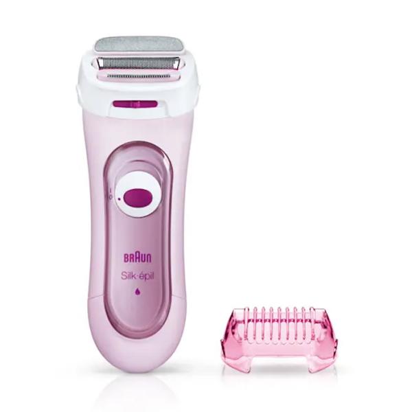 ブラウン レディースシェーバー シルク エピル 3in1 シェーバー トリミング 角質ケア LS5160R1 ピンク ムダ毛ケア 3in1 シェーバー　トリミング　角質ケア