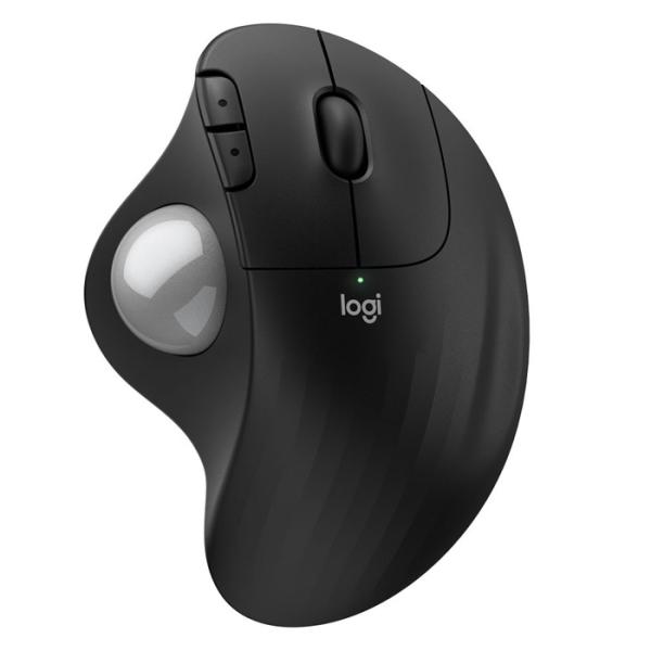 ロジクール ワイヤレス トラックボール ERGO M575SP M575SPBK ブラック + シルバーボール マウス Logicool Bluetooth 無線 静音