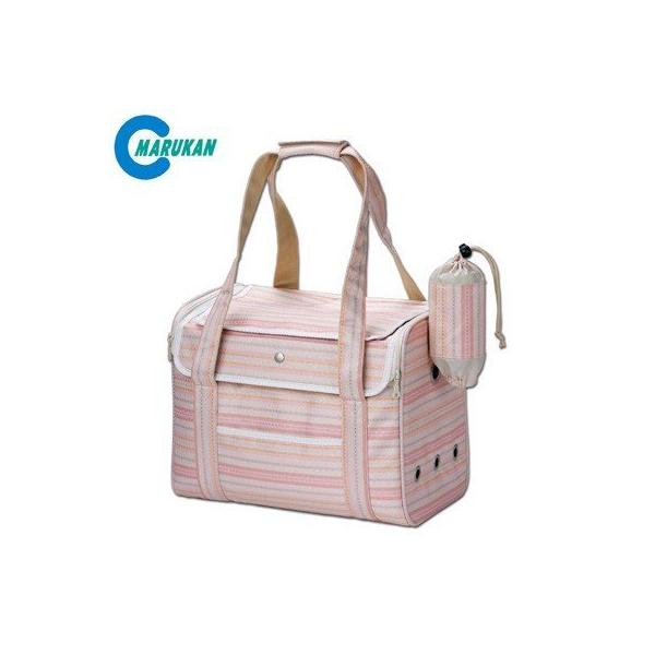 マルカン うさぎのおでかけバック L ピンク ペット用 移動バッグ トレイ・スノコ付き MR-627※返品交換不可