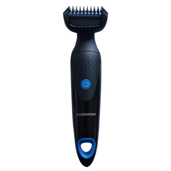 ロゼンスター 水洗いメンズボディシェーバー MS-167 ブラック/ブルー
