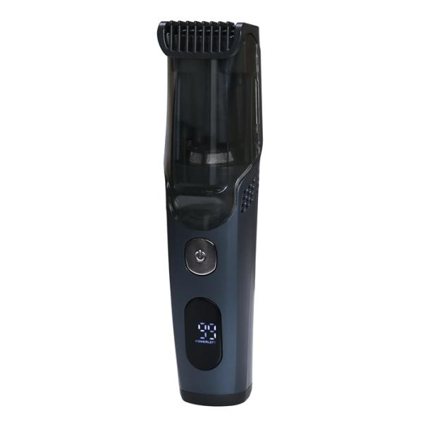 ロゼンスター 吸引式バリカン VR-792 ネイビー ヘアーカッター 防水 IPX6 USB充電交流式 合計38段階刈り高さ調節対応