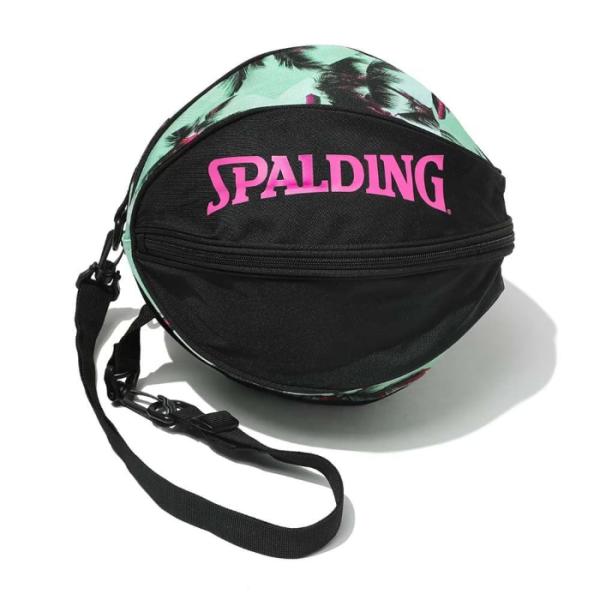 スポルディング バスケットボール用 ボールバッグ パームツリー 49-001PA マルチ バスケ 5〜7号球収納可能 ボール バッグ 収納 球入れ