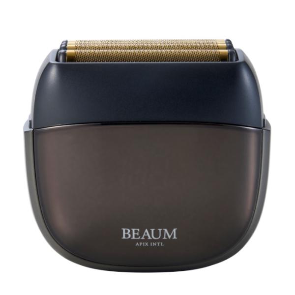 アピックス メンズグルーミング BEAUM ビューム 6枚刃シェーバー ASV-B06-GY グレー メンズシェーバー 肌にやさしいチタンコート 充電式コードレス 往復式