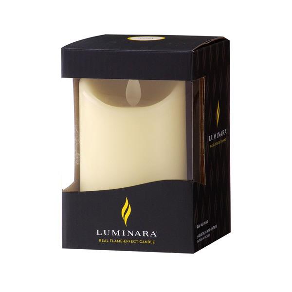 ルミナラ LEDキャンドル ルミナラピラー 3×4 B03070010IV アイボリー カメヤマ株式会社 LUMINARA　※返品・交換不可