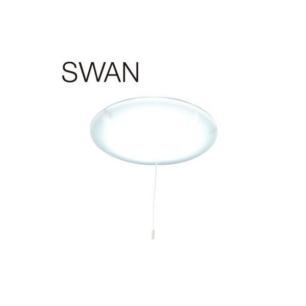 ■明るい！100Wタイプ。■長寿命・省エネLED。■便利なスイッチ付。■サイズ：幅165mm×奥行き165mm×高さ55mm■重量：0.35kg■素材：本体：樹脂・アルミ■機能：引紐スイッチ■消費電力（最大）：12.8W■器具光束：1,00...