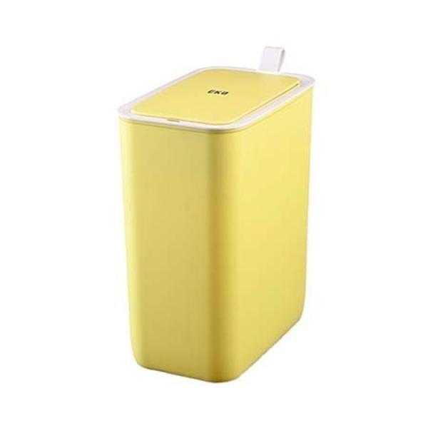 ※こちらの商品は、返品交換不可となります。※EKO 8L ゴミ箱 MORANDI SMART SENSOR BIN モランディプラスチックセンサービン 自動センサー式 EK6287P-8L-YL レモン ダストボックス おしゃれ スタイリッ...