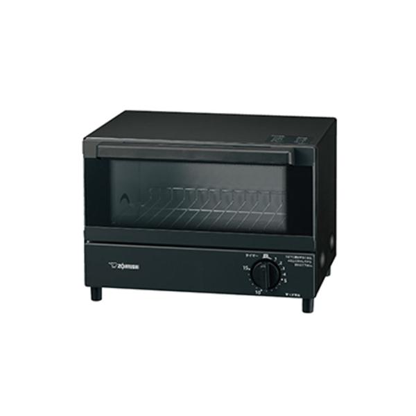 象印 オーブントースター こんがり倶楽部 食パン2枚焼き EQ-EH17-BA ブラック トースト 新生活 一人暮らし