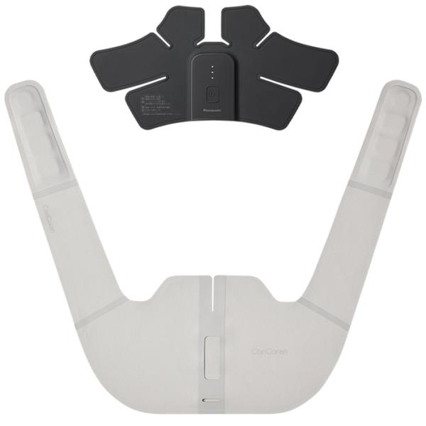 パナソニック 高周波治療器 コリコランワイド EW-RA550-H グレージュ CoriCoranワイド 肩かけタイプ USB対応 充電式 家庭用高周波治療器