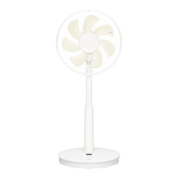 パナソニック 扇風機 リビング扇 1/f ゆらぎ F-C324D-W ホワイト リモコン付 自然に近い風 7枚羽根 切タイマー チャイルドロック