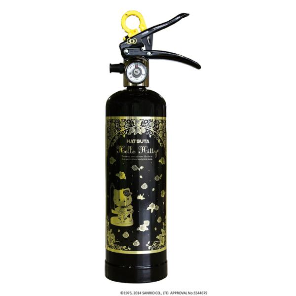 初田製作所 住宅用 強化液消火器 ハローキティ消火器 HK1-BG　※返品・交換不可