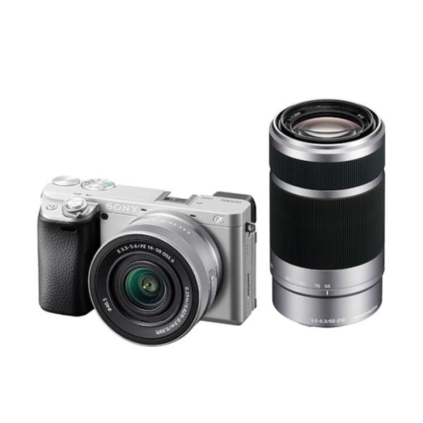 SONY ソニー デジタル一眼カメラ α アルファ α6400 ダブルズームレンズキット ILCE-6400X-S シルバー
