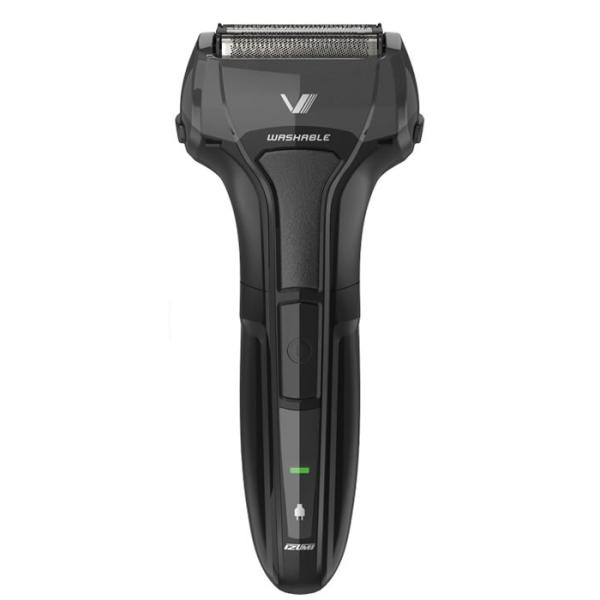 マクセルイズミ シェーバー 3枚刃 ソリッドシリーズ ブリスタパック仕様 防水 IZF-VH532-K ブラック 本体丸洗い