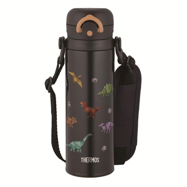 サーモス 真空断熱キッズケータイマグ 500ml ブラック JPF-500-BK 水筒 保温 保冷