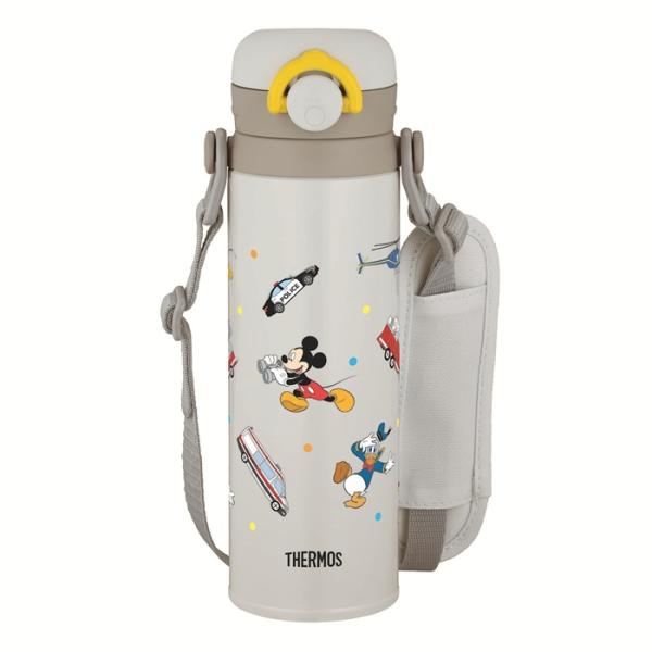 サーモス 真空断熱キッズケータイマグ 500ml ライトグレー JPF-500DS-LGY 水筒 保温 保冷