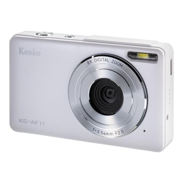 KENKO デジタルカメラ KC-AF11 ホワイト KC-AF11WH ケンコー・トキナー 約500万画素