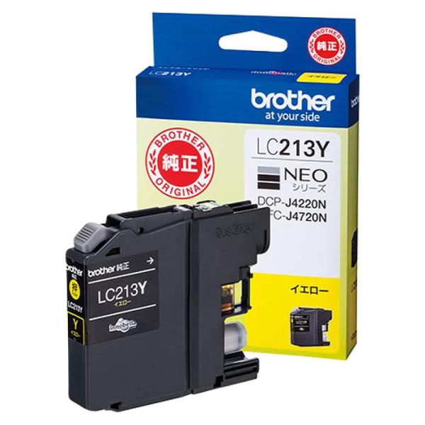 ブラザー 純正 インクカートリッジ LC213Y イエロー【メール便】
