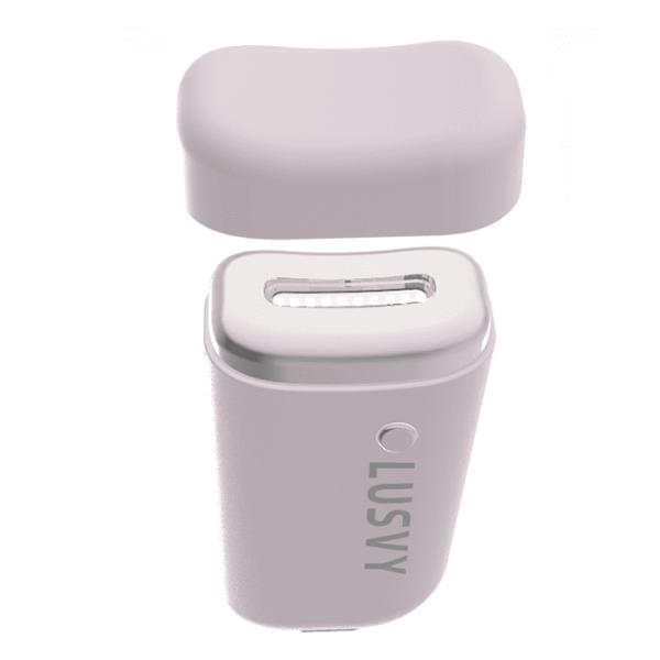 ナガオカ 超音波式目元ケア LEYEC1000 パステルピンク LEYEC1000PPK 超音波振動 LED機能 小型 軽量 NAGAOKA