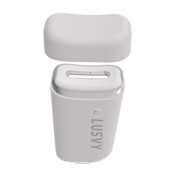 ナガオカ 超音波式目元ケア LEYEC1000 スノーホワイト LEYEC1000SWH 超音波振動 LED機能 小型 軽量 NAGAOKA