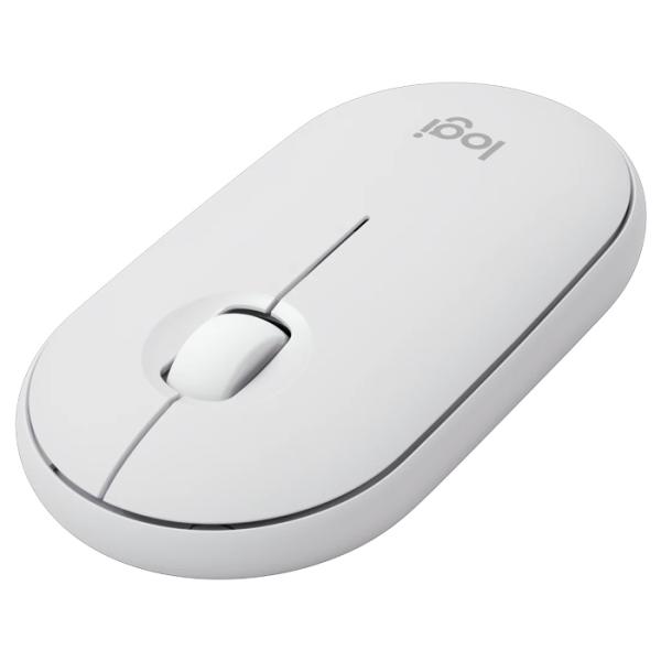 ロジクール 静音 薄型 ワイヤレスマウス Logicool PEBBLE MOUSE 2 M350SOW オフホワイト Bluetoothマウス おしゃれ 可愛い かわいいマウス Easy Switch機能搭載 Logi Bolt対応 スリ...