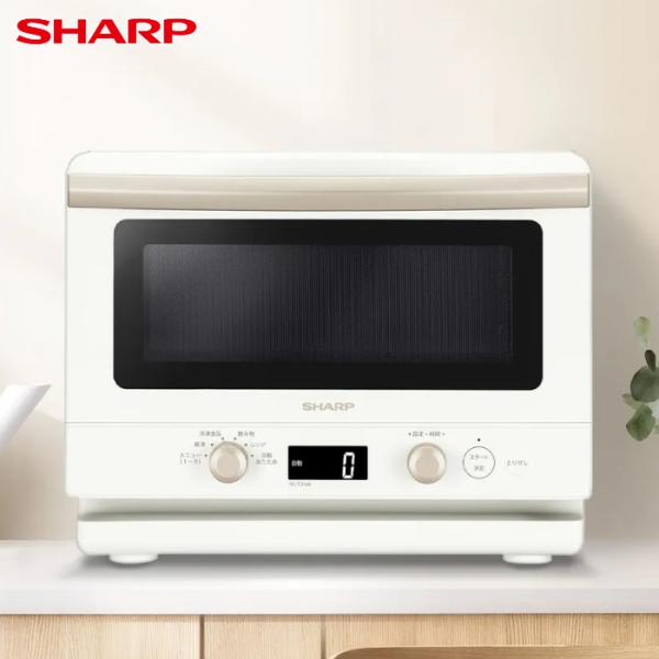 シャープ 電子レンジ 単機能レンジ 18L 庫内フラット RE-TD186-W ホワイト ワイドフラットタイプ 省エネ コンパクト設計 庫内広々 ワンディッシュメニュー