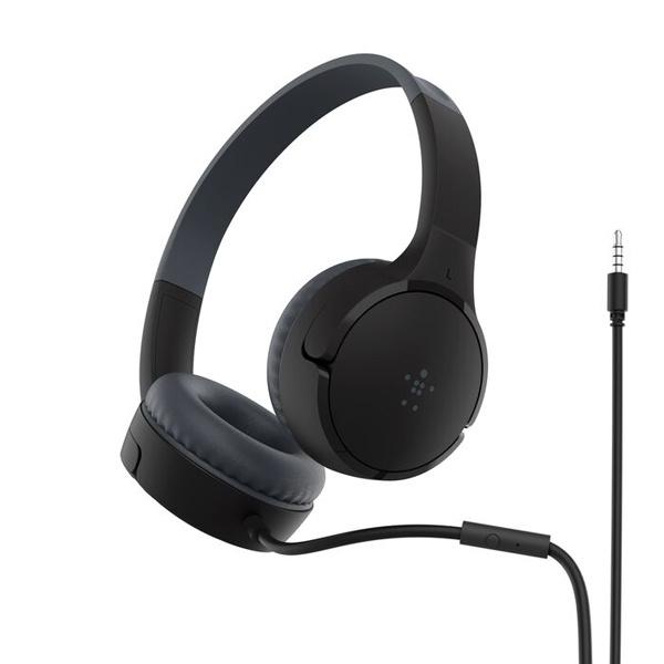 【発売日：2025年07月30日】ENA010qcBK belkin ENA010qc ベルキン SoundForm Mini 有線オンイヤーヘッドフォン