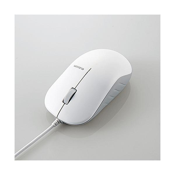 【発売日：2019年03月20日】M-K7UBWH/RS ELECOM M-K7UBWH MK7UBWHRS エレコム MK7UBWH RS 法人向け高耐久マウス BlueLED有線マウス 3ボタン EU RoHS指令準拠 ホワイト