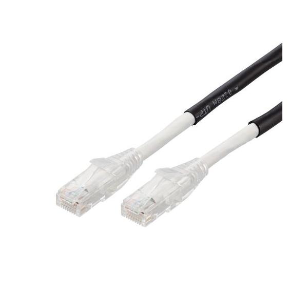 【発売日：2023年04月05日】LD-GPAOS/BK10 ELECOM LD-GPAOS LDGPAOSBK10 エレコム LDGPAOS BK10 LANケーブル CAT6A 屋外対応 10.0m ブラック