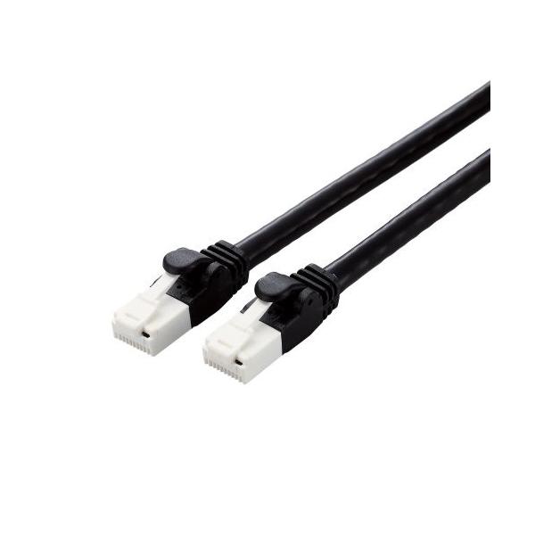 【発売日：2023年02月04日】LD-GPAT/BK1/RS ELECOM LD-GPAT/BK1 LDGPATBK1RS エレコム LDGPATBK1 LD-GPAT BK1 RS LANケーブル CAT6A対応 EU RoHS指令準拠...