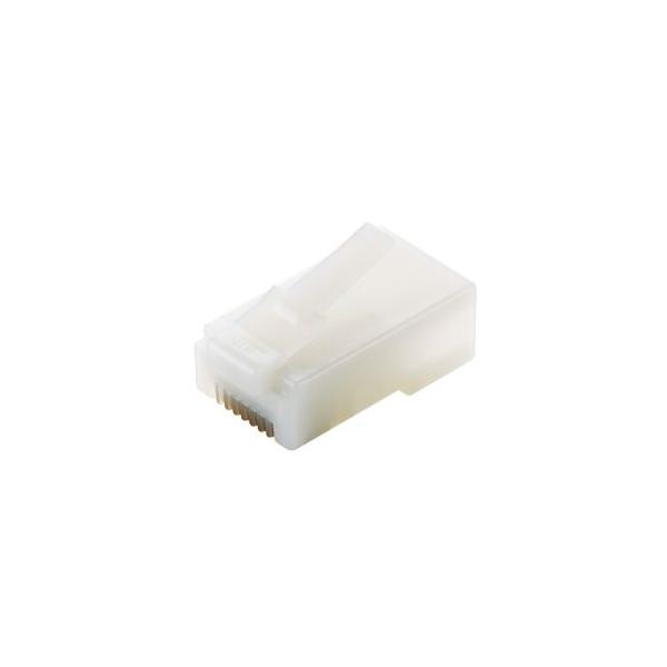 【発売日：2025年11月19日】LD-RJ45T10/T2 ELECOM LD-RJ45T10 LDRJ45T10T2 エレコム LDRJ45T10 T2 RJ45中継コネクタ Cat5e対応 単線 ヨリ線両対応 ツメ折れ防止 10個入 ...