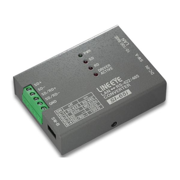 【発売日：2021年04月05日】SI-65i ラインアイ SI65i LINE EYE インターフェースコンバータ LAN = RS-422 485 絶縁タイプ