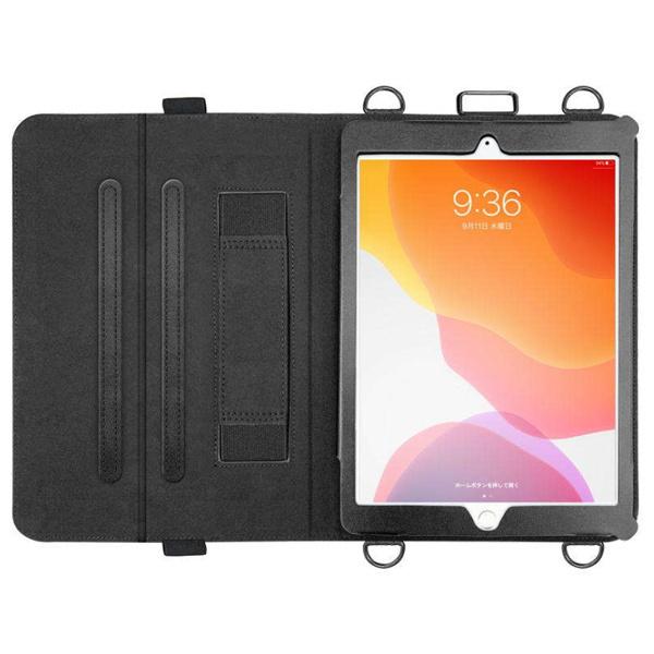 MDS-TCCIP102BK エムディーエス MDS-TCCIP102 MDSTCCIP102BK MDSTCCIP102 iPad 10.2 第9 8 7世代 2019 Air Pro 10.5対応 手帳型レザーケース ブラック