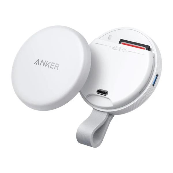 A83D1N21 アンカー・ジャパン A83D1N2 Anker アンカー ジャパン MagGo USB-C カードリーダー 3-in-1 10Gbps ホワイト