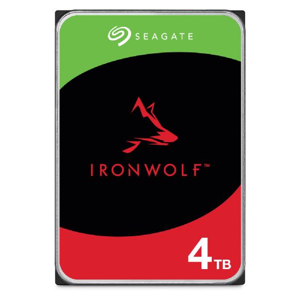 ST4000VN006 Seagate ST4000VN0 シーゲイト IronWolf 3.5 データ復旧3年付 4TB HDD CMRメーカー3年保証 256MB 5400rpm 24時間稼働 PC、NAS RVセンサー付