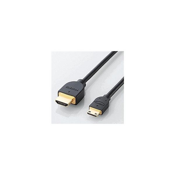 【発売日：2010年06月10日】DH-HD14EM10BK ELECOM 1m DH-HD14EM10 DHHD14EM10BK エレコム DHHD14EM10 イーサネット対応HDMI-Miniケーブル A-C 1.0m