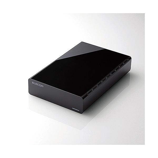 【発売日：2016年07月10日】ELD-CED040UBK ELECOM ELD-CED040U ELDCED040UBK エレコム ELDCED040U USB3.0対応外付けハードディスク 4TB Black 法人専