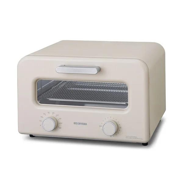 【発売日：2023年11月20日】SOT-401-C アイリスオーヤマ SOT-401 SOT401C SOT401 スチームカーボントースター ミルクベージュ