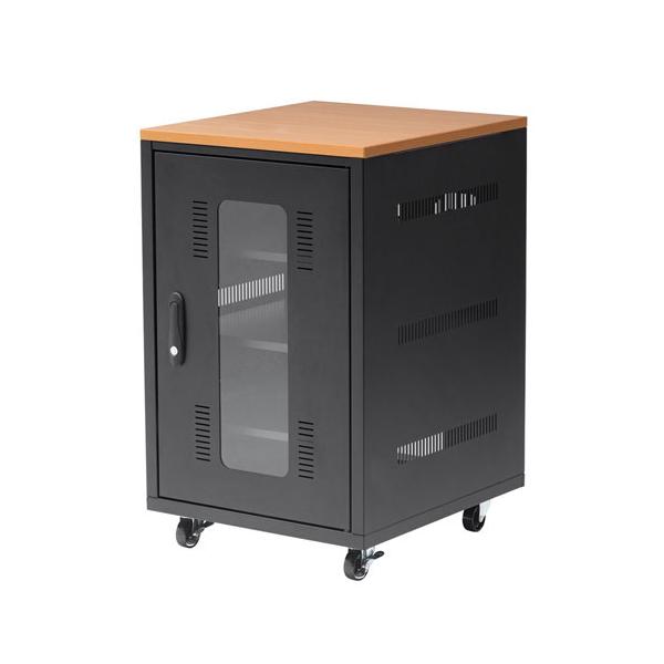 CP-SBOX4572 サンワサプライ CP-SBOX457 CPSBOX4572 SANWA SUPPLY CPSBOX457 扉付き機器収納ボックス W450 H720 木目天板