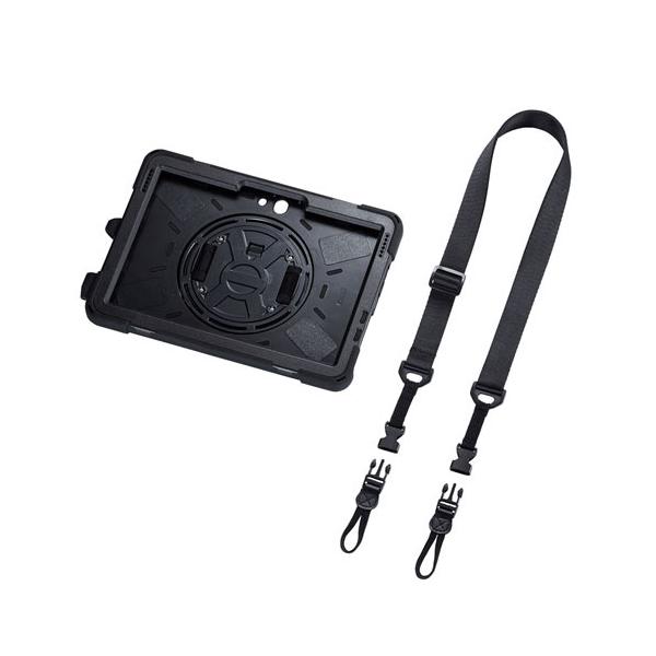 PDA-SF7BK サンワサプライ PDA-SF7 PDASF7BK SANWA SUPPLY PDASF7 Surface Go 2 耐衝撃ケース ハンドル、スタンド、ショルダーベルト付き